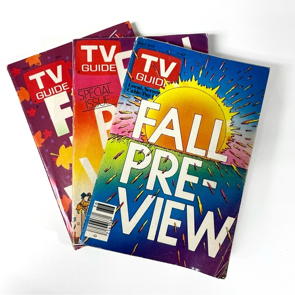 TV Guide | Accents | Tv Guide Fall Preview Special Issue The 8s 984 To ...